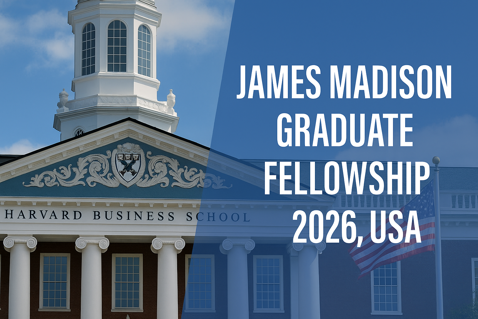 James Madison Graduate Fellowship 2026, USA - Study Abroad